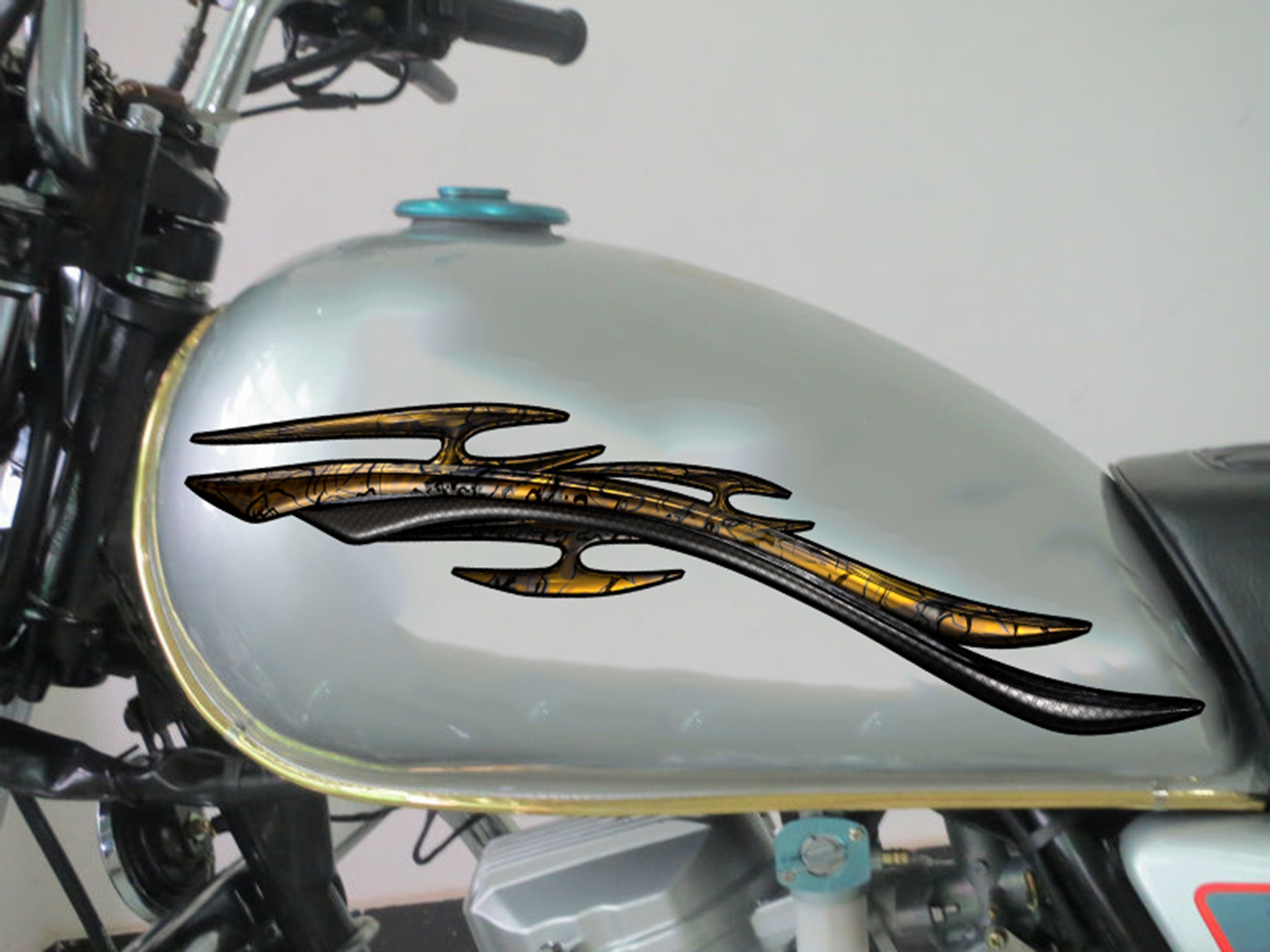 Full Chopper Wrap Decal Tribal Street Racing Graphic Decal - Etsy