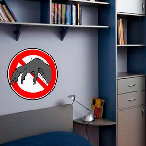 Zombie Stop Sign Decal, Zombie Stop Sign Sticker, Zombie Stop Sign Wall ...
