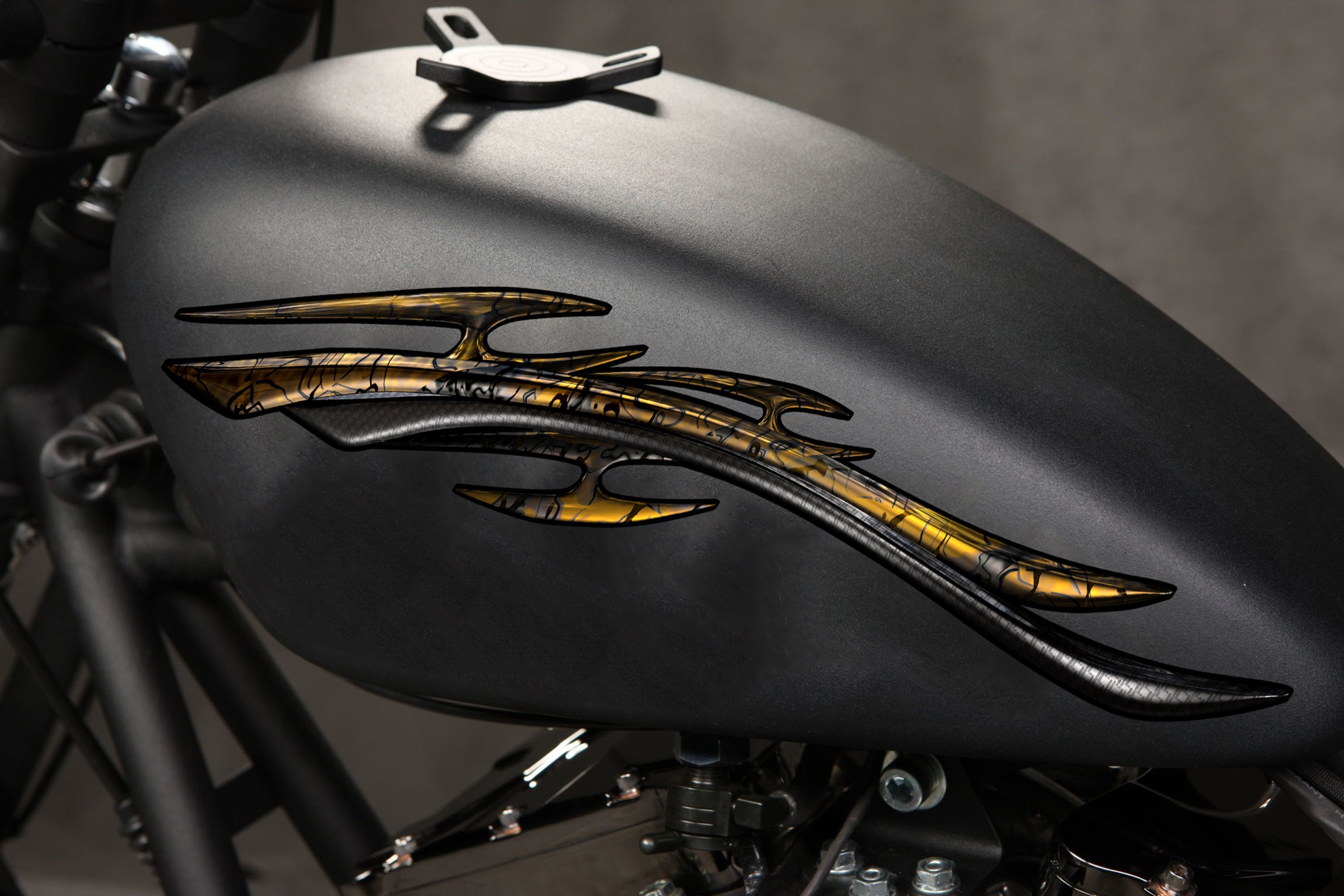 Full Chopper Wrap Decal Tribal Street Racing Graphic Decal - Etsy