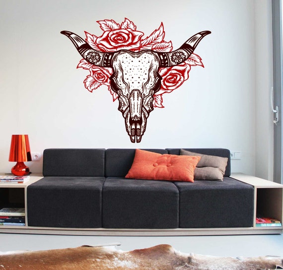 Buffalo Skull Decals