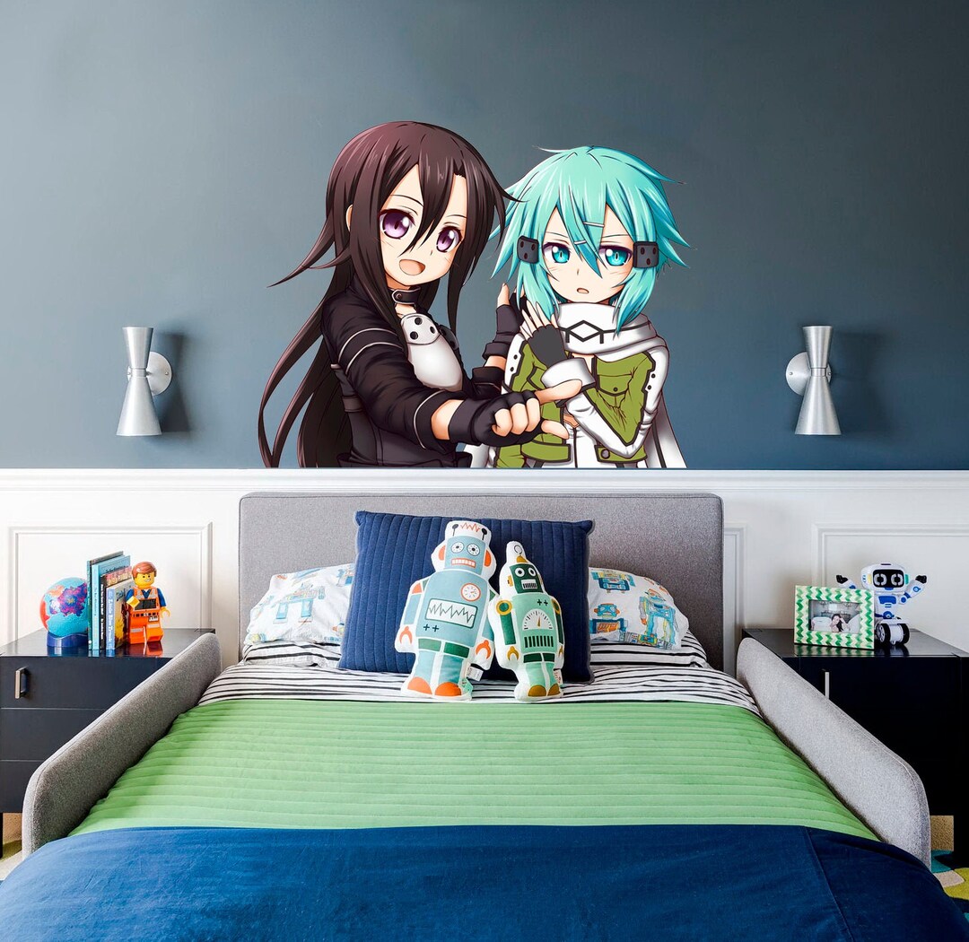 Anime Girls Decal, Anime Girls Sticker, Anime Girly Decal, Anime Girly ...