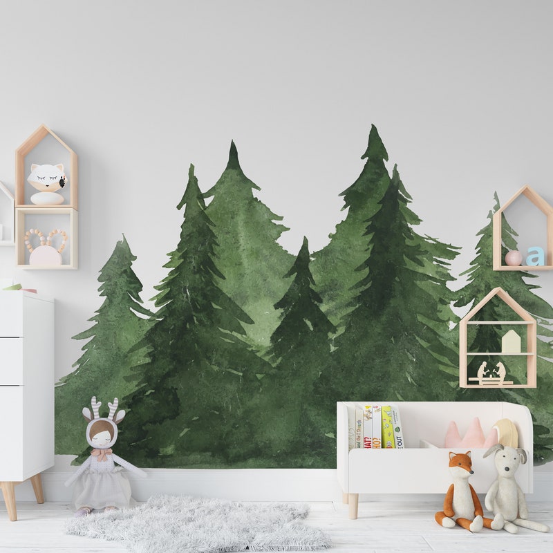 Forest Wall Decals - Etsy