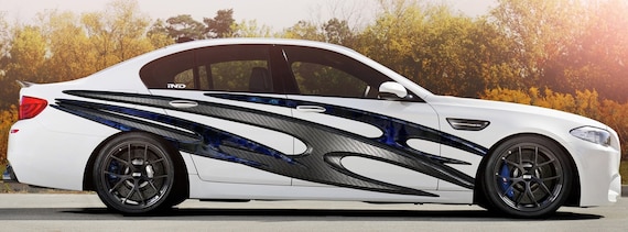 Tribal Car Graphics 3D Tribal Racing Stripes Vinyl Sticker - Etsy