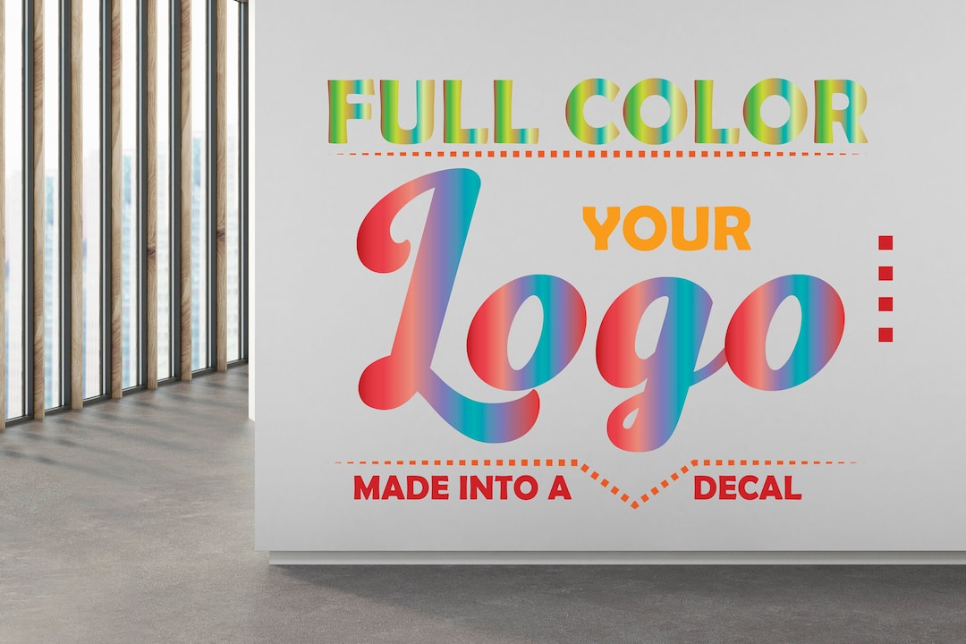 Custom Storefront Window and Wall Decals - Business Logos, Store Hours ...