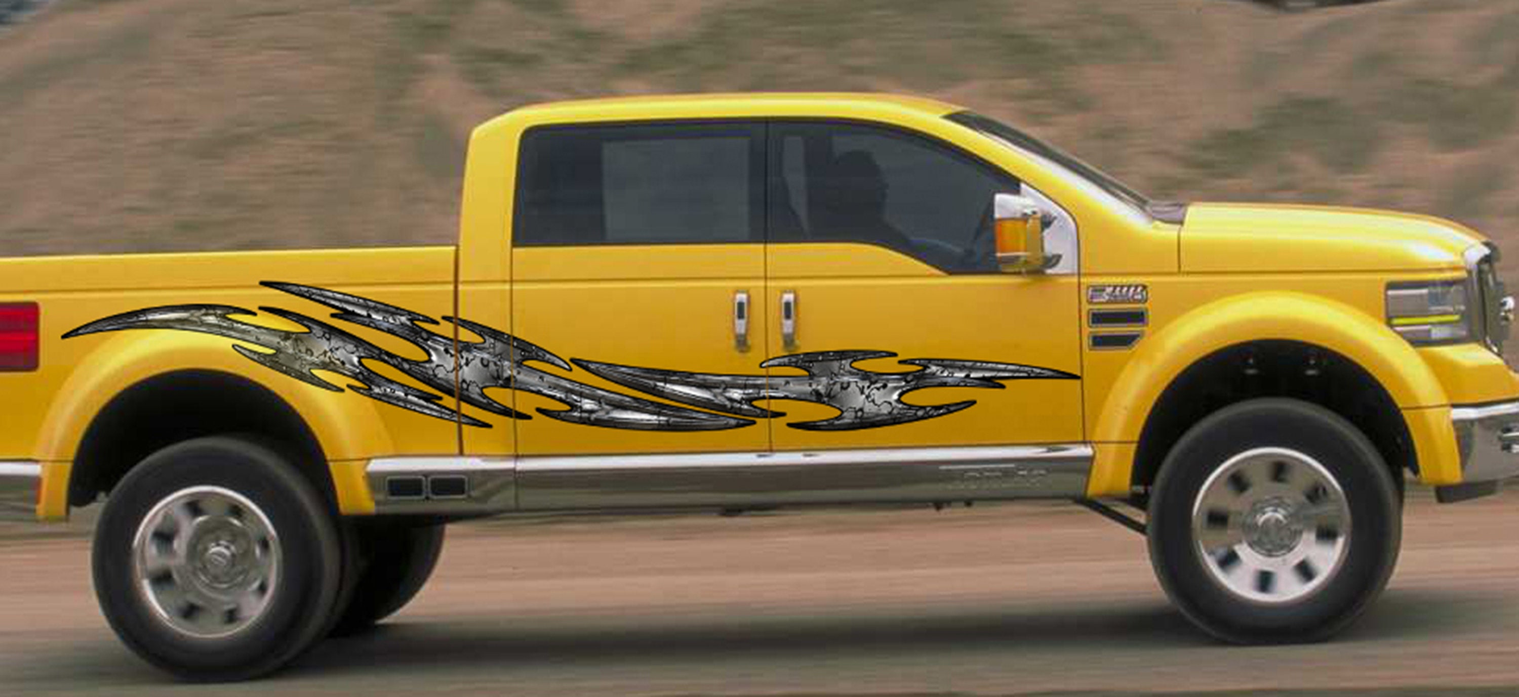 Tribal Car Side Auto Vinyl Decal Tribal Street Racing - Etsy