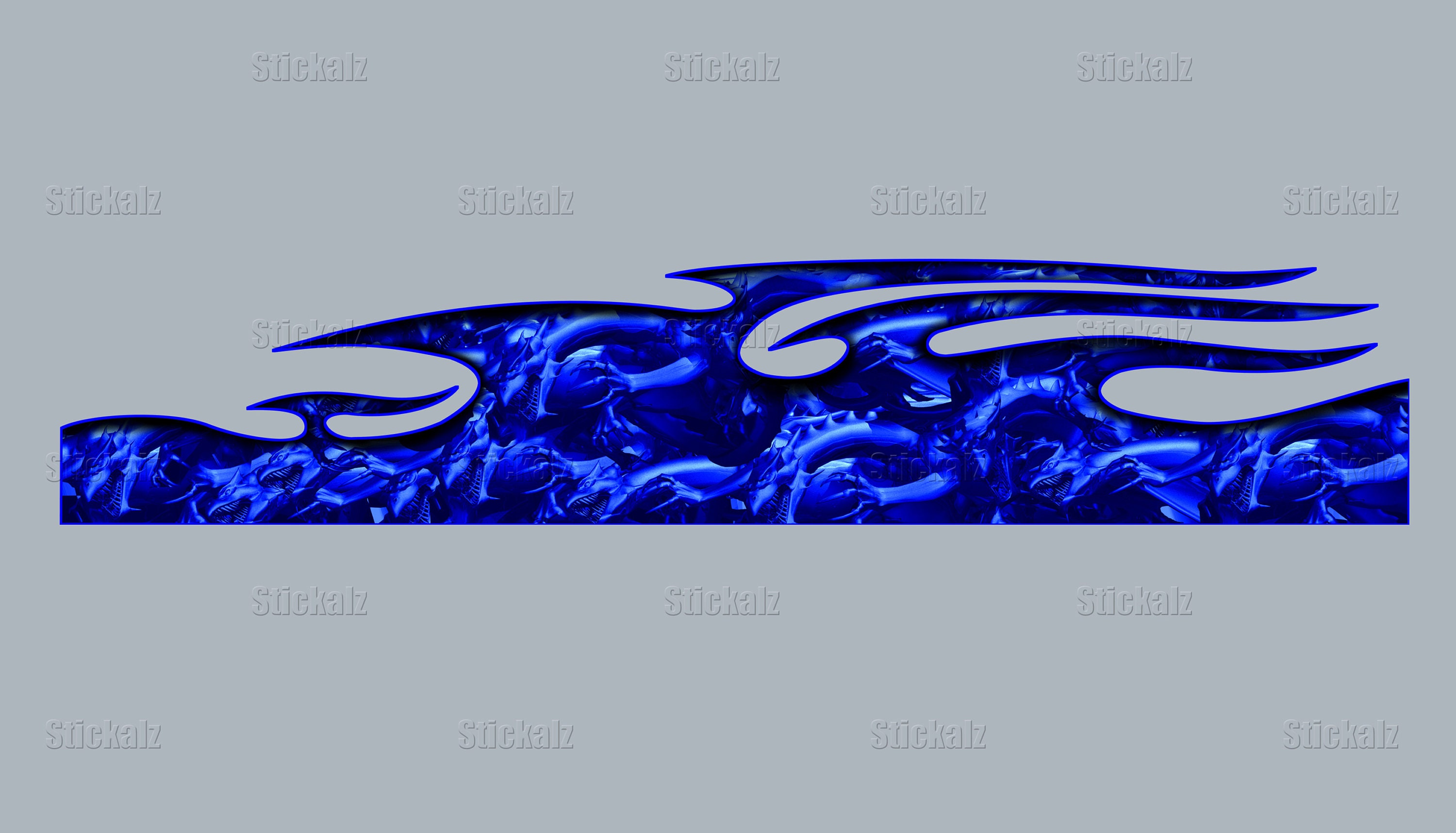 Full Color Car Side Decals, Truck Side Graphics, Dragons Car Wrap ...