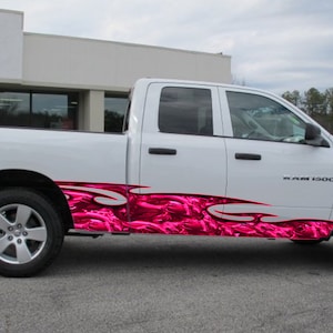 Full Color Car Side Decals, Truck Side Graphics, Dragons Car Wrap ...