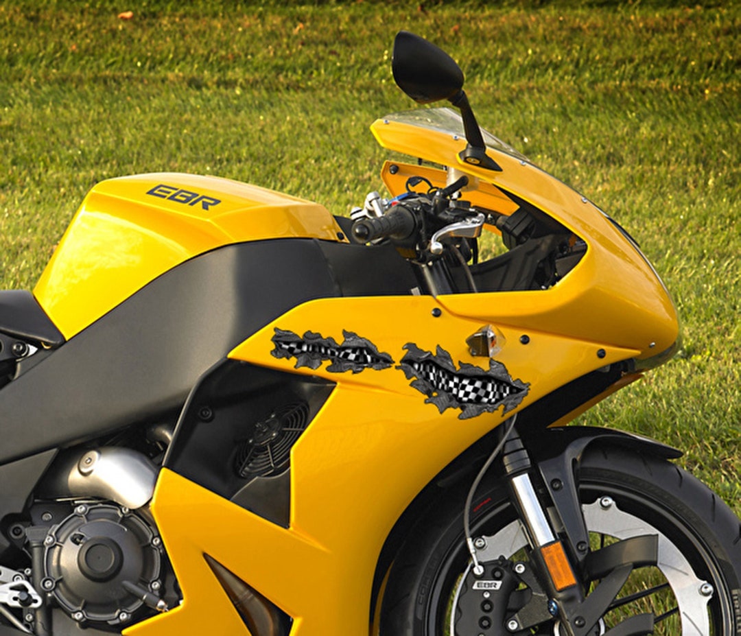 Checkered Flag Decal for Motorcycle Racing Flag Racing Bike Wrap Flag ...