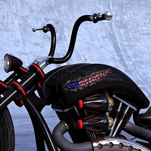 American Flag Decal for Motorcycle US Flag Racing Bike Wrap US Flag ...