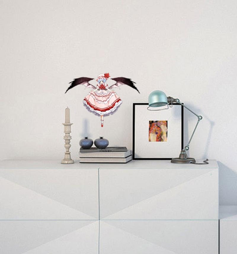 Anime Wall Art Anime Sticker Anime Decal | Etsy