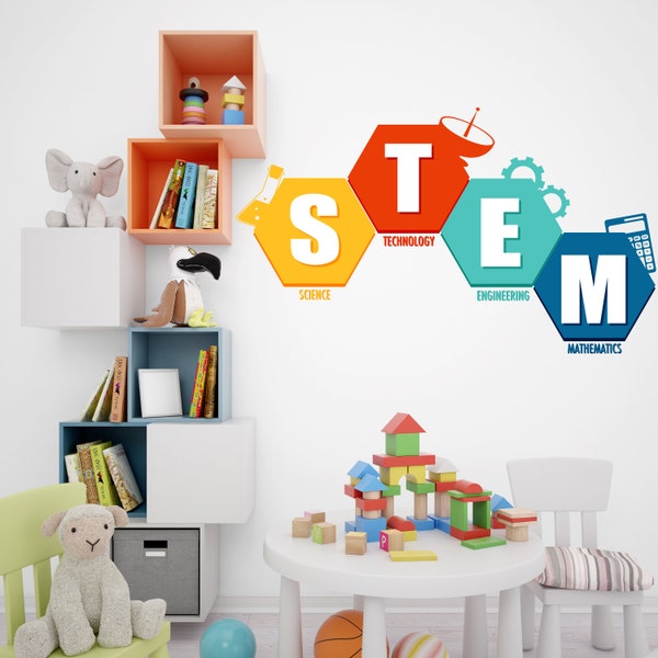 Stem Wall Decal - Etsy