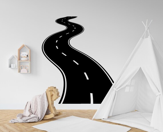 Road Wall Decals Transportation Wall Decals