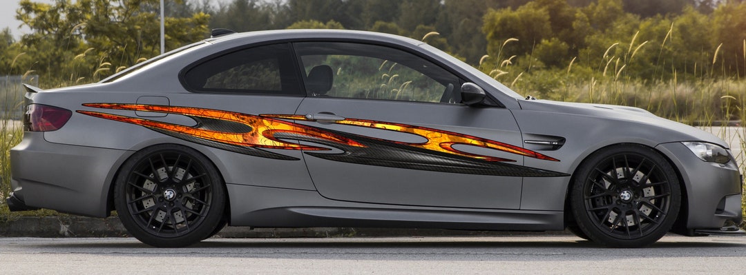 Tribal Street Racing Graphic, Car Wrap Design, Full Car Wrap, Wrap for ...