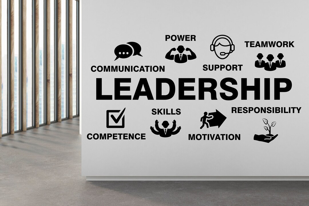 Leadership Wall Decor Customers Wall Decal Trust Leadership Innovation ...