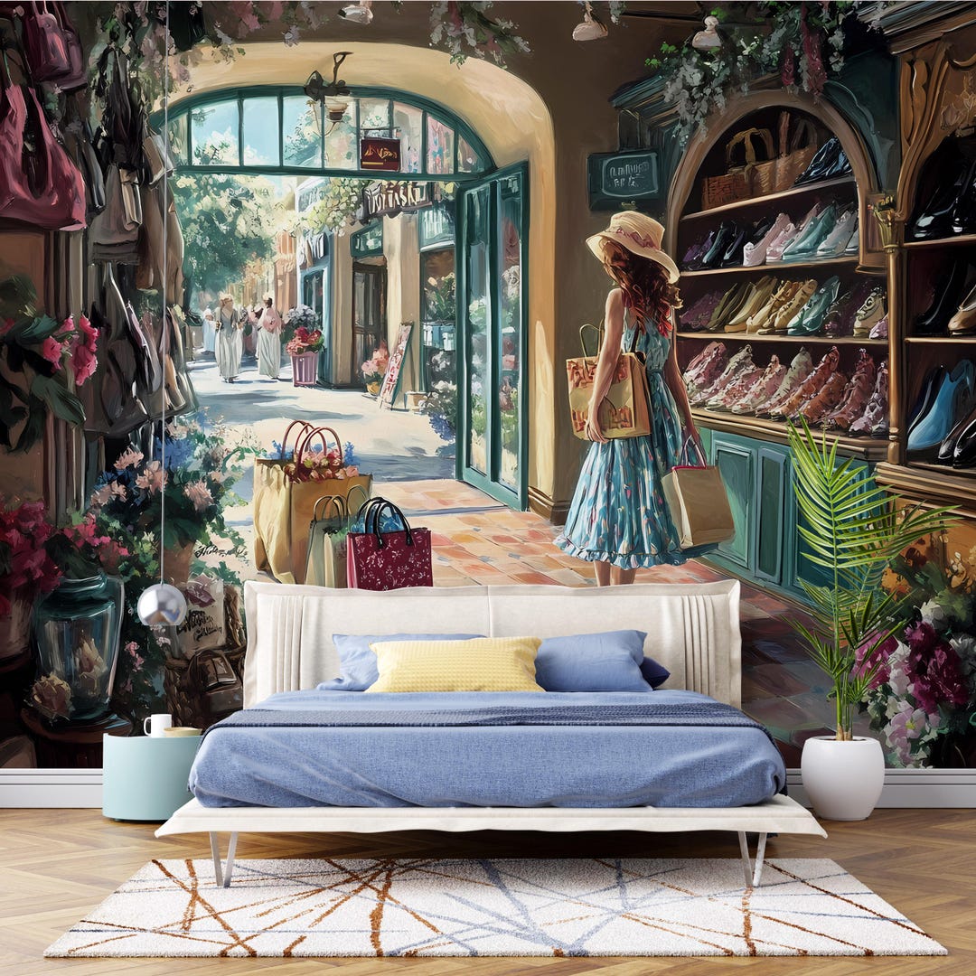 Fancy Shopping Wallpaper, Fasion Wallpaper, Fashion Decal, Fashion ...