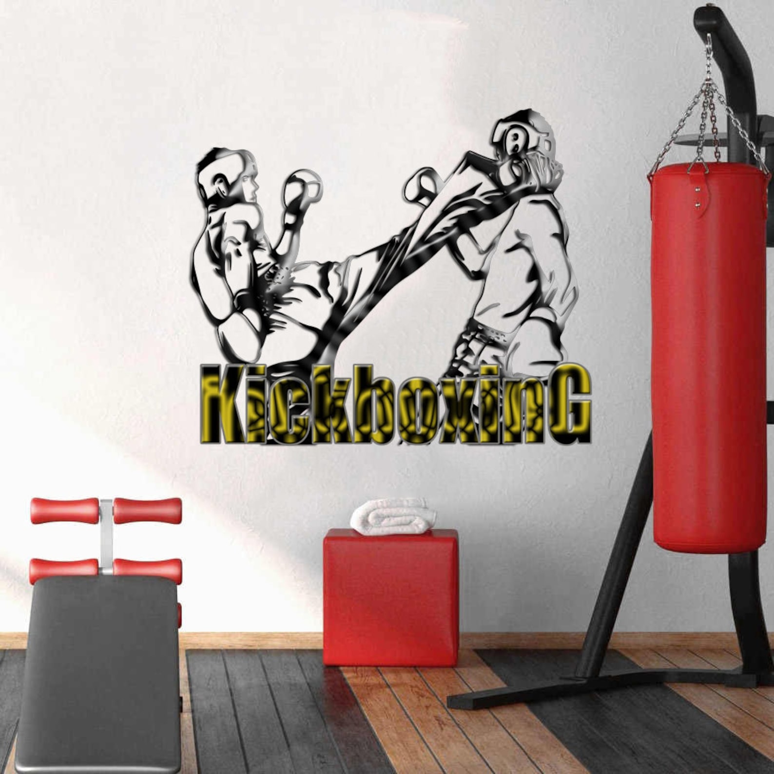 Boxing MMA Wall Decal Boxing MMA Wall Sticker Boxing MMA - Etsy