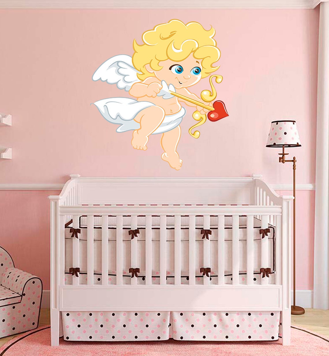 Cute Cupid Decal Cute Cupid Sticker Cute Cupid Room Decor - Etsy UK