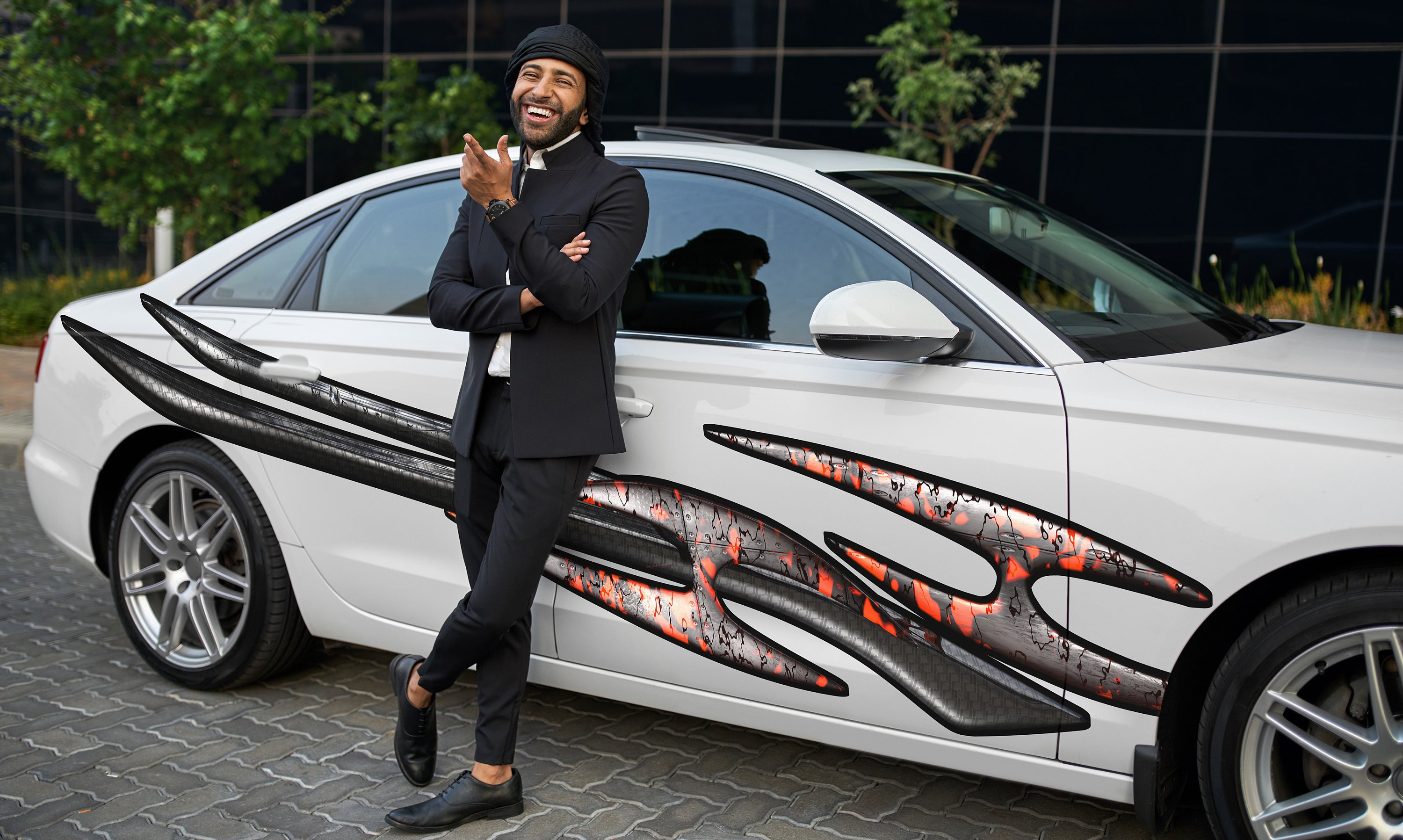 3D Tribal Car Wrap Tribal Car Decal 3D Tribal Car Sticker - Etsy