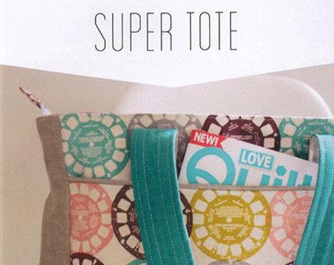 Super Tote Bag Pattern by Noodlehead - Etsy