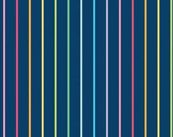 Sunshine Blvd Stripes White by Amber Kemp-gerstel of Damask Love for ...