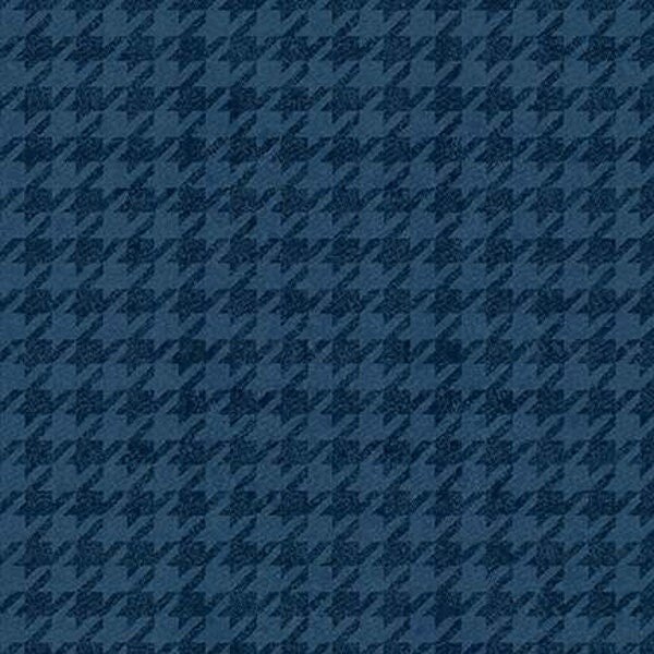 Blue Houndstooth - Etsy