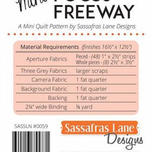 Focus Freeway Mini by Sassafras Lane Designs - Etsy