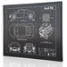 Audi R8 Laser Engraved Wall Art. Engraved on Metal Acrylic or - Etsy
