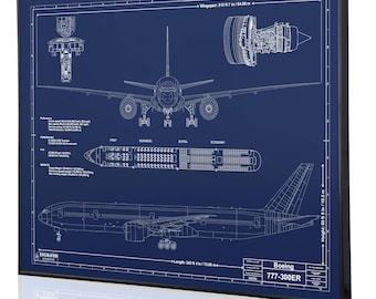 Boeing 777-200 front 777-200 Decal 777 Sticker Boeing 777 - Etsy