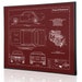 Plymouth Road Runner Personalized Laser Engraved Wall Art . Marked on ...