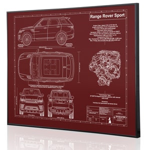 Land Rover Range Rover Sport 2018-2022 Land Rover Blueprints. High-end ...