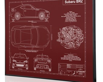 Subaru Metal Sign - Etsy