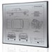 Chevrolet Impala SS 1963 Hardtop Laser Engraved Wall Art, Blueprint ...