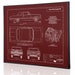 Chevrolet Impala SS 1963 Hardtop Laser Engraved Wall Art, Blueprint ...