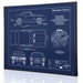 Oldsmobile Cutlass S 1970 Laser Engraved Wall Art. Blueprint Artwork to ...