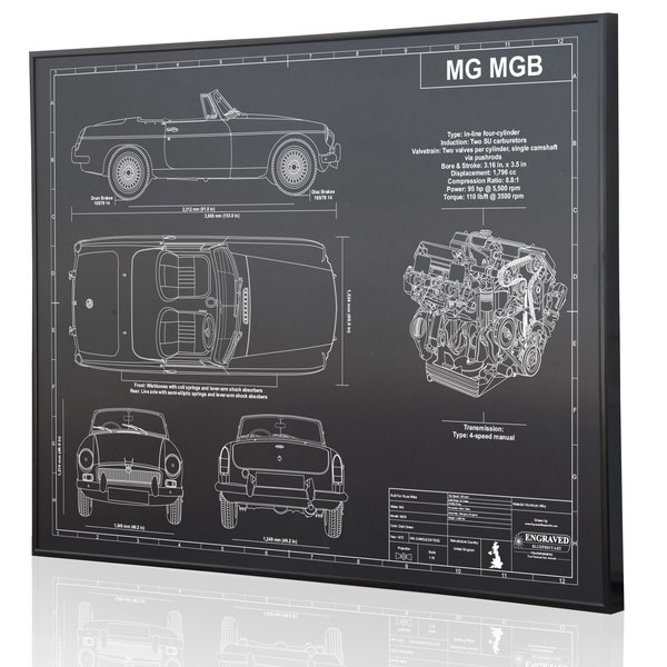 Mg Mgb Wall Art - Etsy