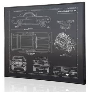 Pontiac Firebird Trans Am 1969 Laser Engraved Wall Art Poster. - Etsy