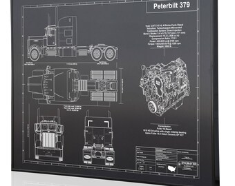 Peterbilt Wall Art - Etsy UK