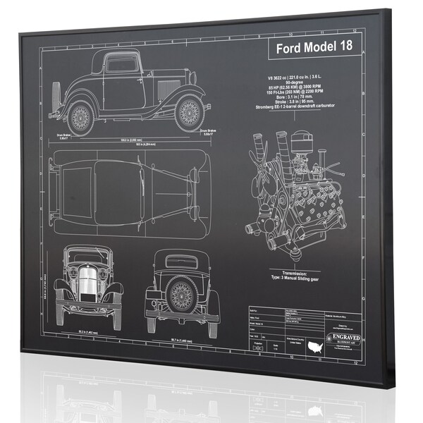 Ford Model a Blueprints - Etsy