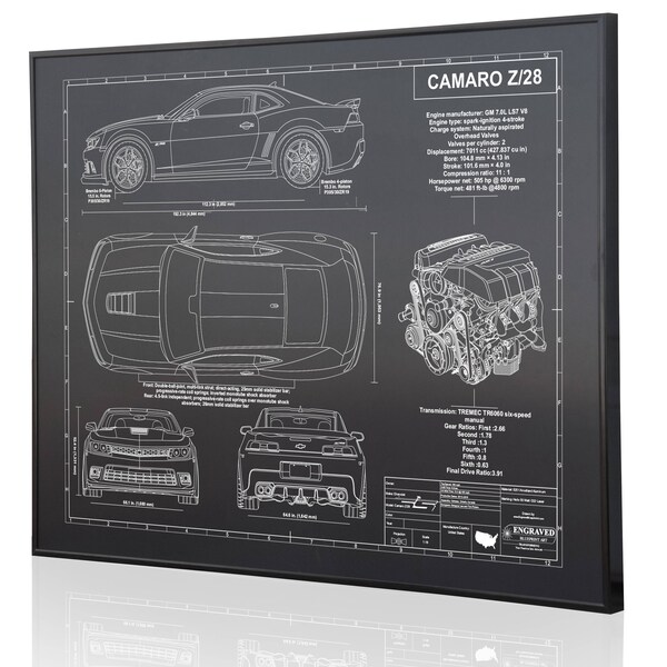 Metal Poster Camaro - Etsy