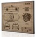 MG MGB Laser Engraved & Personalized Wall Art. Engraved on Metal ...