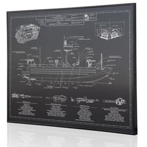 Special Operations Craft Riverine SOC-R Laser Engraved Wall Art Poster ...