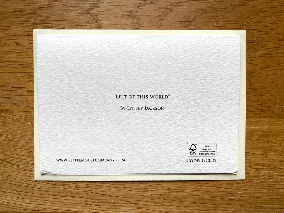 Out of This World Birthday Card Perfect for Space Lovers Big | Etsy