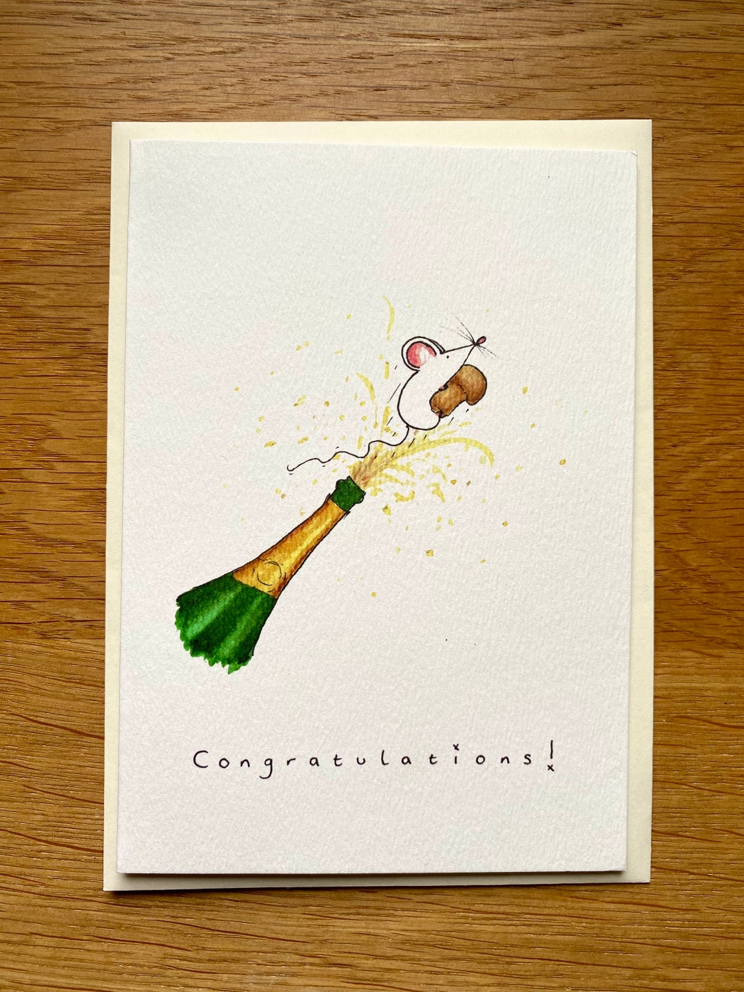 Champagne Congratulations Card - Celebrate a Special Event With Our ...