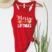 Merry Liftmas Christmas Workout Tank Workout Tank for Women | Etsy