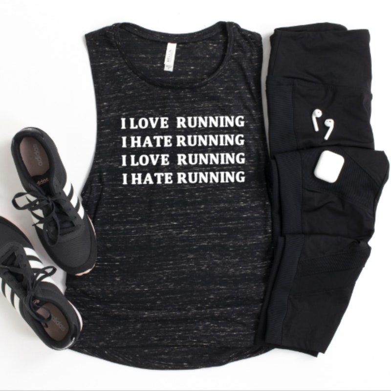 I Hate Running - Etsy