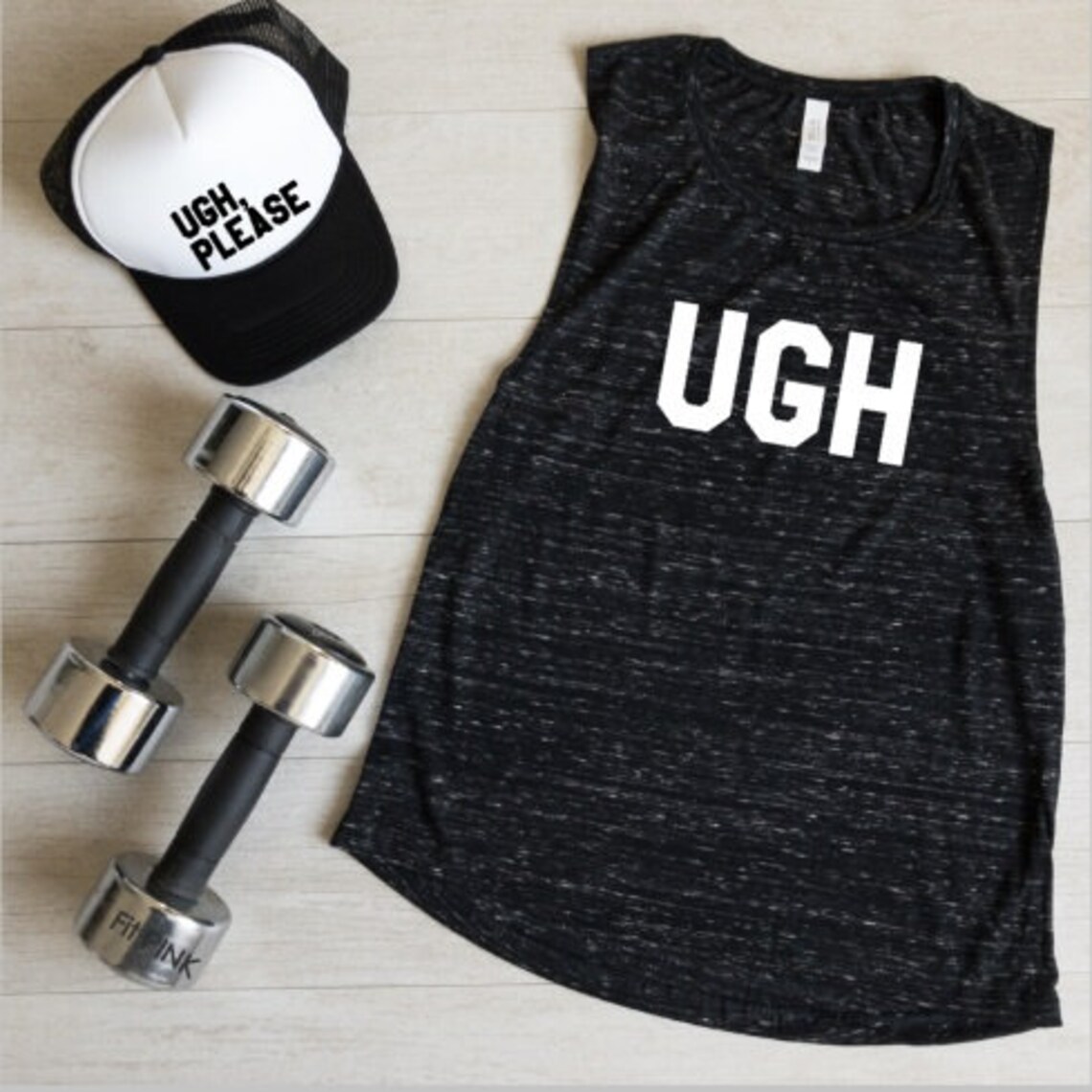 Ugh Shirt Funny Workout Shirt Women Gym Tank Womens Muscle - Etsy