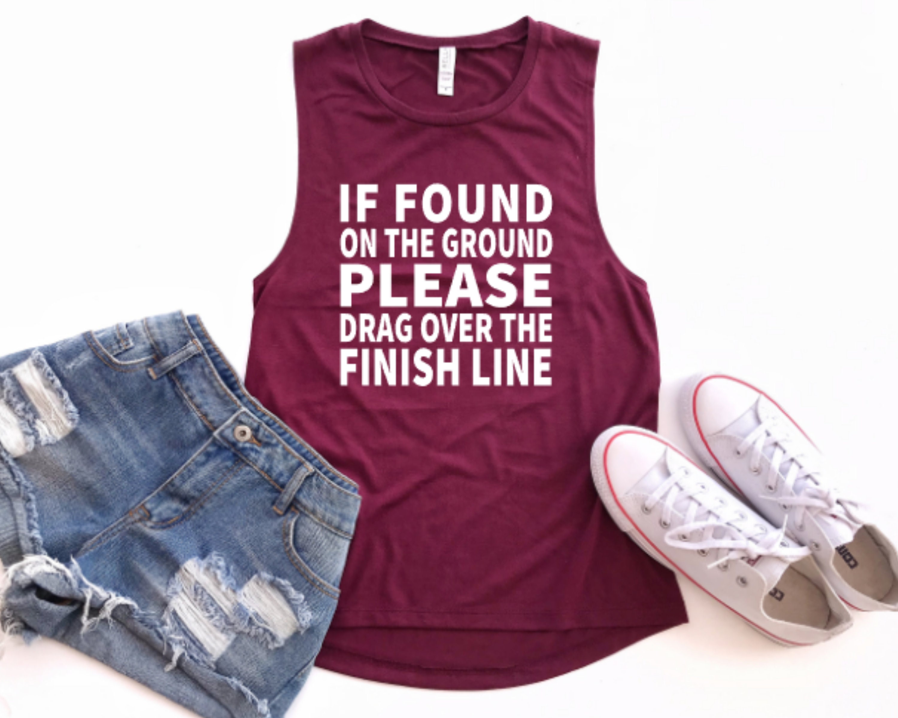 Funny Running Tank Top Race Tank If Found on the Ground - Etsy