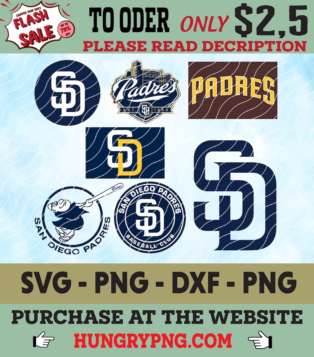 San-diego-padres-svg Baseball Team Svg San-diego-padres-logo - Etsy