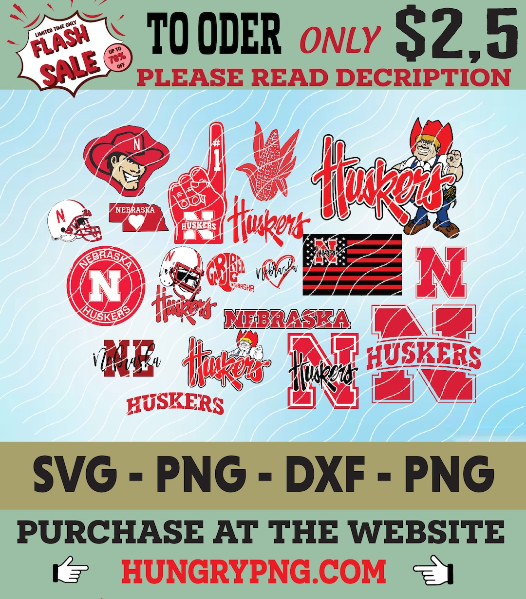 Nebraska-huskers Football Team Svg Nebraska-huskers Svg - Etsy