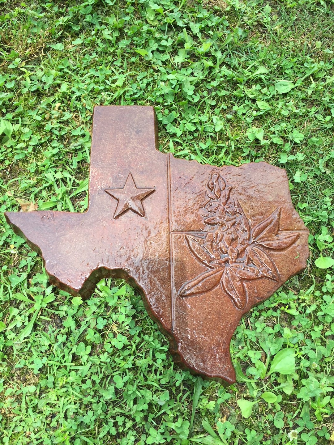 Texas Stepping Stone Mold Use to Make Your Own Stepping Stones Made ...